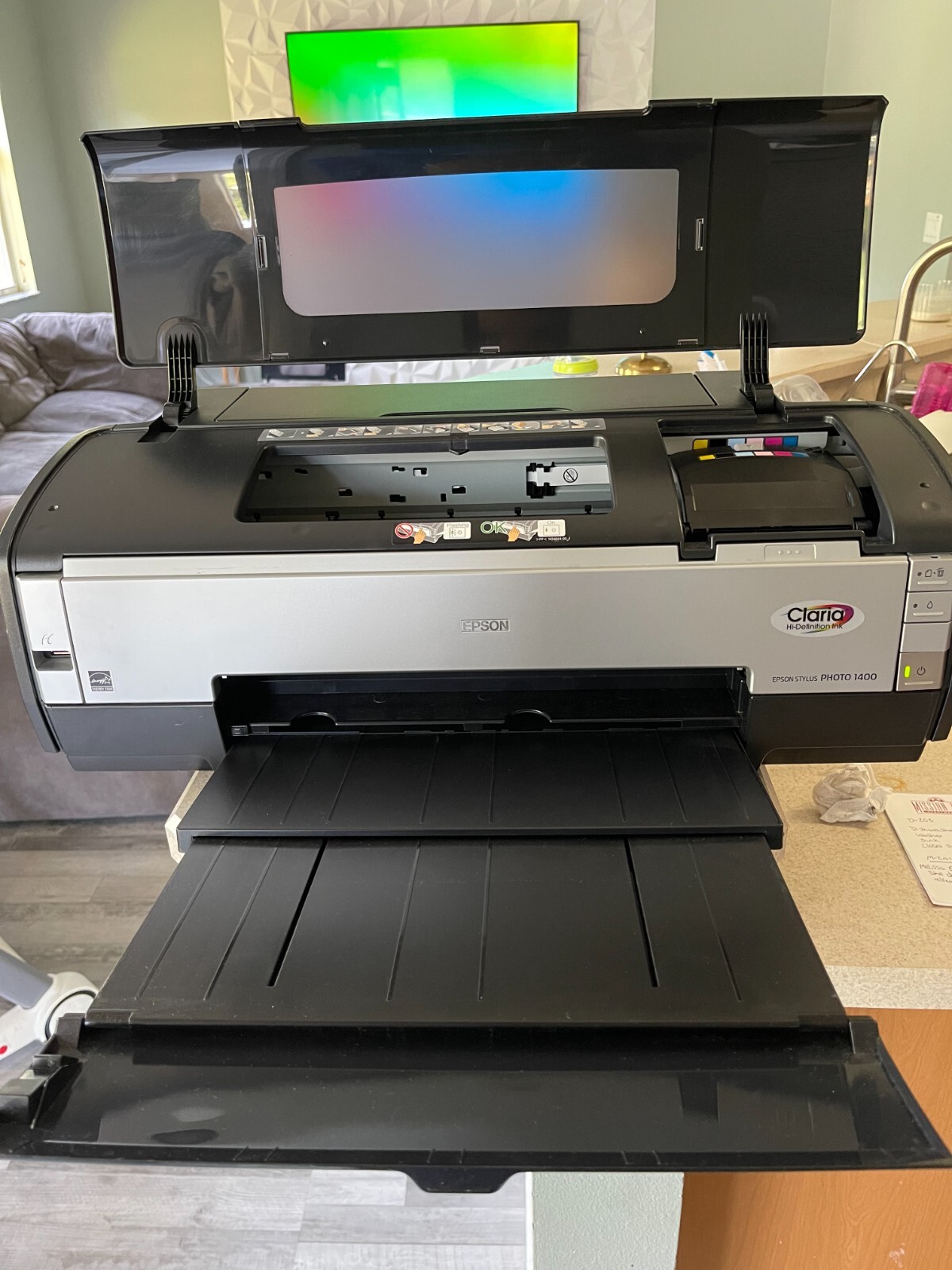 Epson Stylus Photo 1400 Wide-Format Color Inkjet Printer - Lightly USED ...