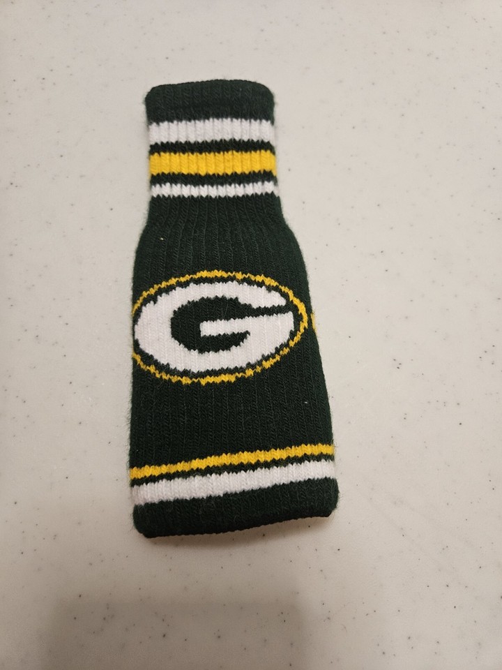 NFL Green Bay Packers Bottle Cooler, Coozie Koozie Coolie Green Yellow ...