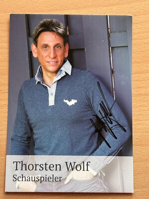 Thorsten Wolf Autogrammkarte original signiert #S1523 | eBay.de