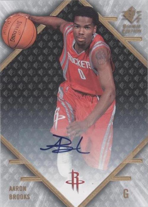 2007-08 SP Rookie Edition - Aaron Brooks #80 Autographs (AU, RC) for ...