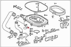 Genuine MERCEDES Hose 1100940182 | eBay