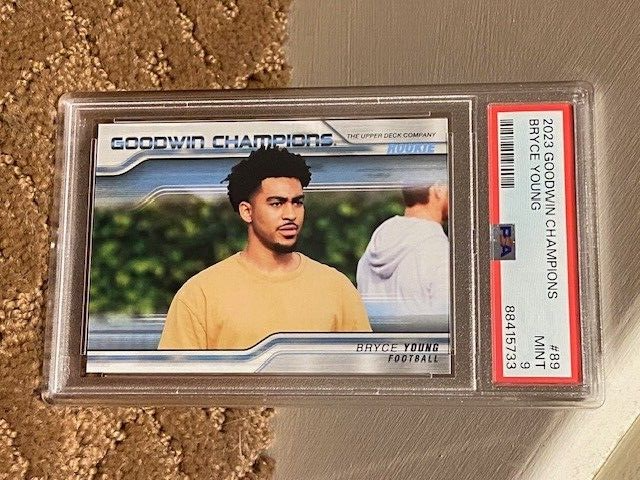 2023 Goodwin Champions Bryce Young PSA 9 Rookie #89 VARIANT Card POP 1 ...