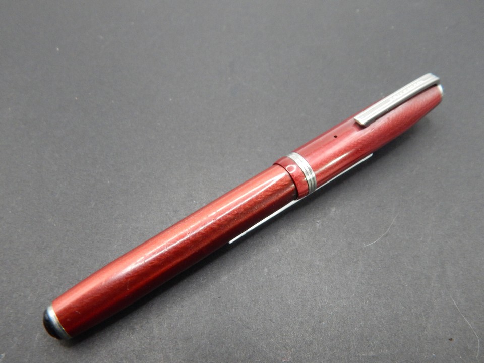 Esterbrook Model SJ Red & Chrome Fountain Pen - Nice Pen | eBay
