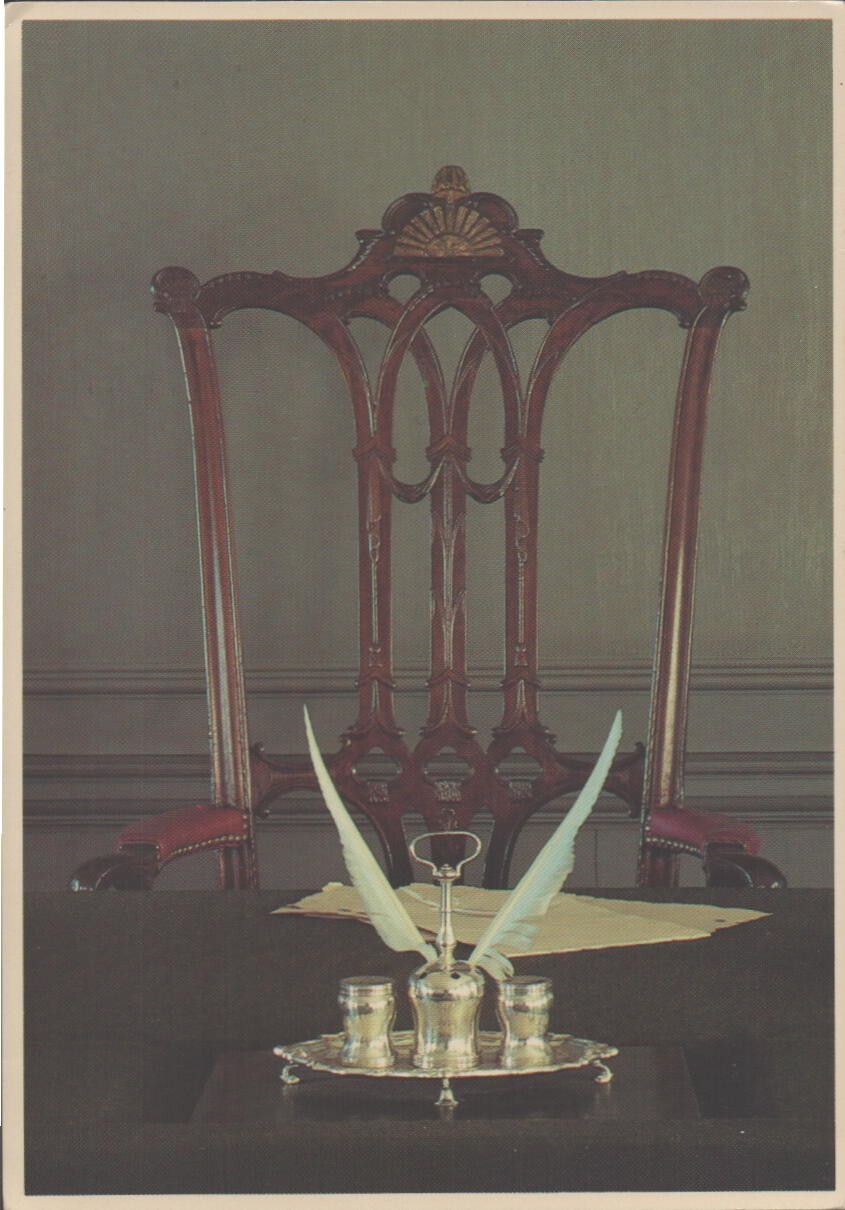 Vintage Postcard INDEPENDENCE NAT'L HISTORICAL PARK Ink Stand Rising ...