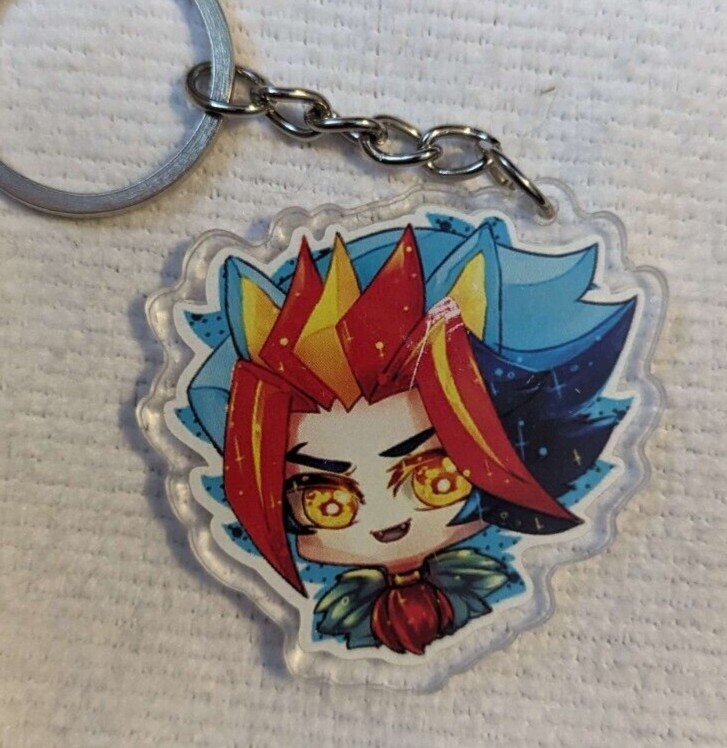 Yu-Gi-Oh VRAINS Takeru Homura Soulburner Cat Boy Keychain | eBay