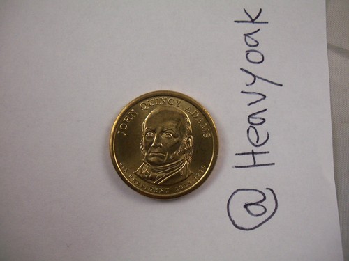 1$ JOHN QUINCY ADAMS 6TH President (1825-1829) 2008 (D) US GOLD Dollar ...