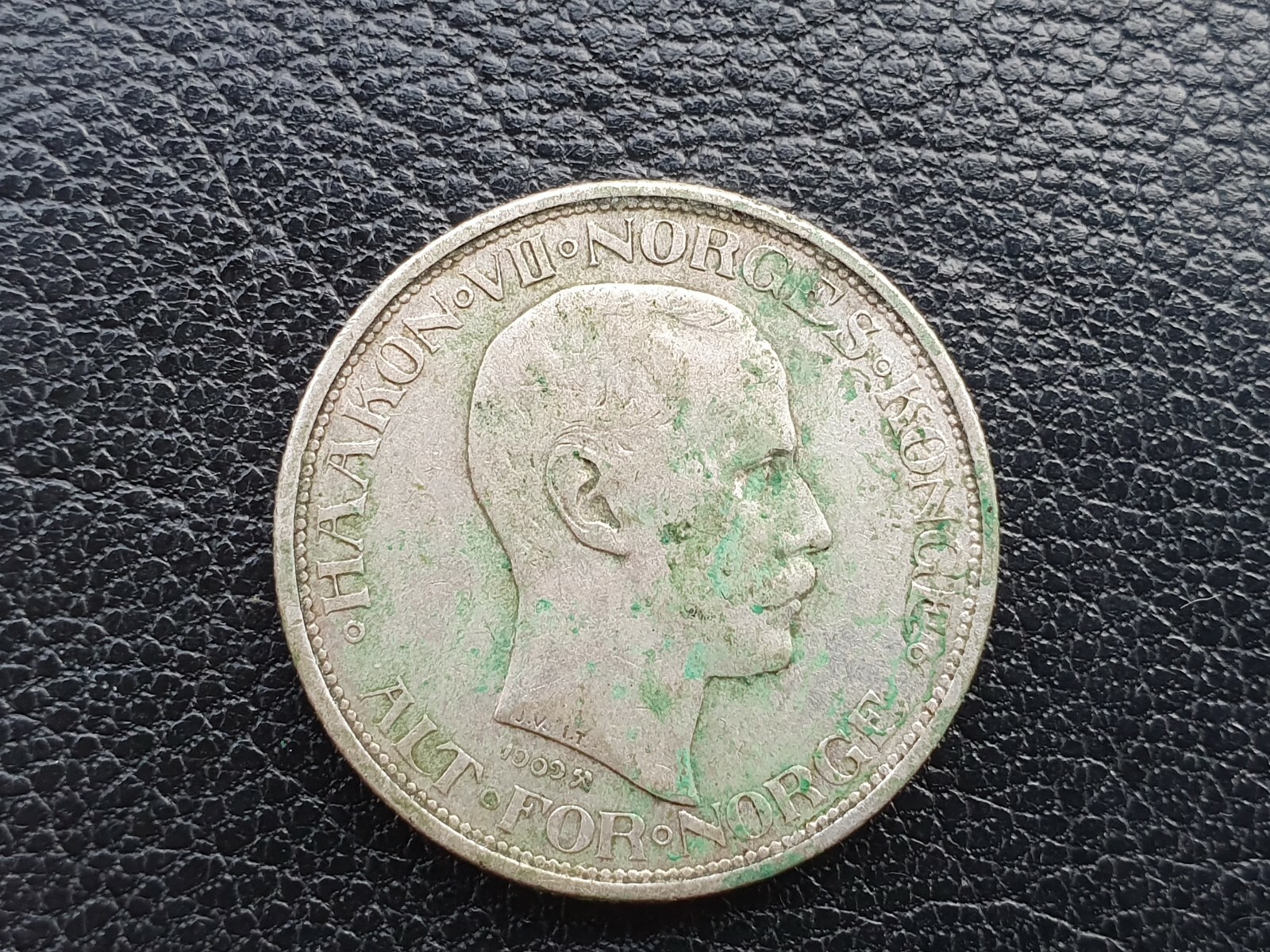 Norway 50 Ore 1909 Silver Coin Haakon VII KM# 374 Mintage - 200,000 | eBay