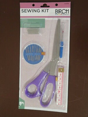 Birch Sewing Kit with Scissors | eBay