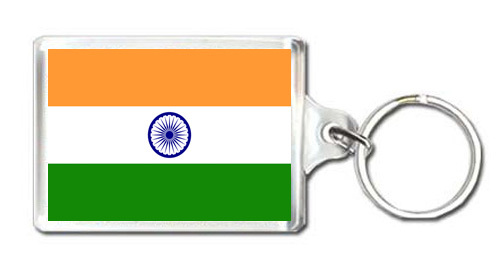 INDIA FLAG KEYRING SOUVENIR LLAVERO | eBay