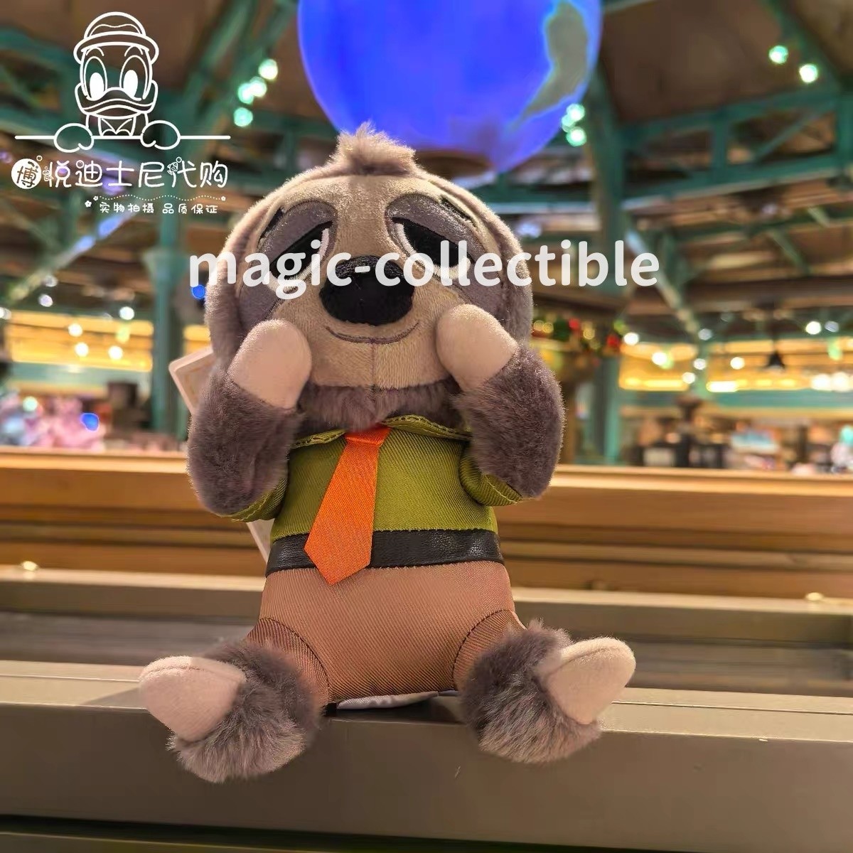 Disney 2024 Zootopia flash plush mini pal shoulder sitting disneyland ...