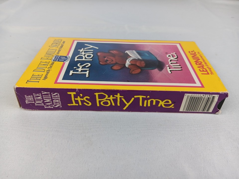 Its Potty Time VHS 2002 English Version The Duke Family Series Boys ...