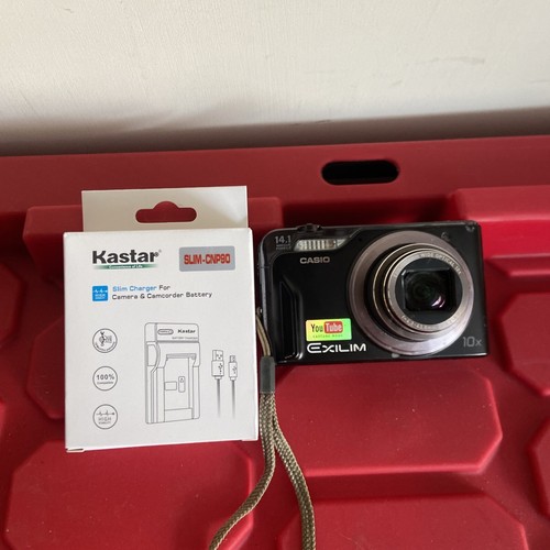 Vintage Casio Exilim Hi-Zoom EX-H15 Digi Camera 14.1mp 720p 10x Opt ...