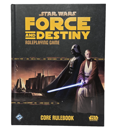 Star Wars Force And Destiny Rpc Core Rulebook Jedi Themed Fantasy