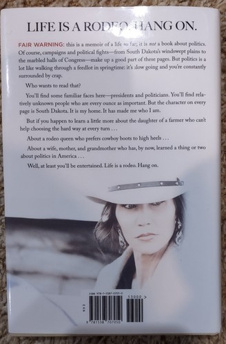 Not My First Rodeo by Gov. Kristi Noem, First Edition, Signed in Blue ...