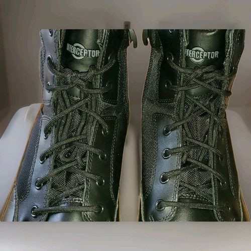 New 13 Interceptor Men's Guard Zippered Enduropro Anti Fatigue Tactical ...