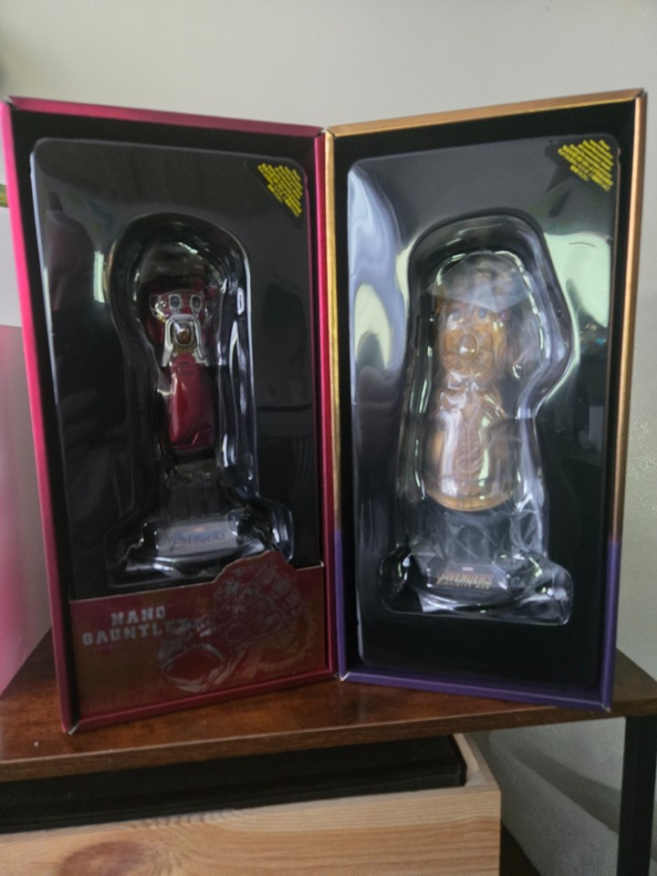 Hot Toys Avengers 1/4 Infinity Gauntlet & Nano Gauntlet Marvel | eBay UK
