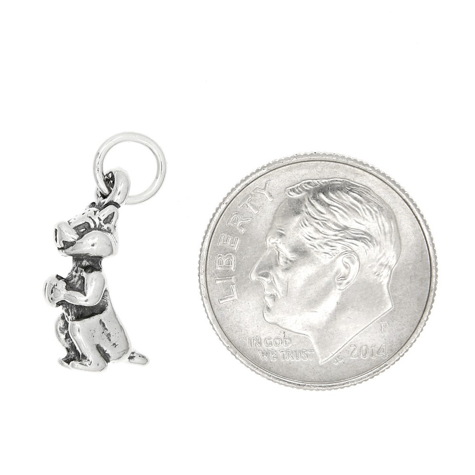 Sterling Silver 3D Chipmunk Charm or Pendant | eBay