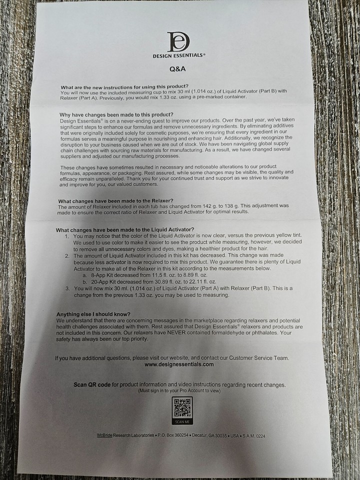 Design Essentials Sensitive Scalp Relaxer System ( New Mixing ...