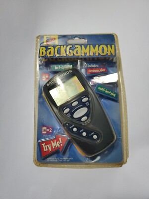 Backgammon Handheld LCD Electronic Game Pavillion Brand new seal #C2 | eBay