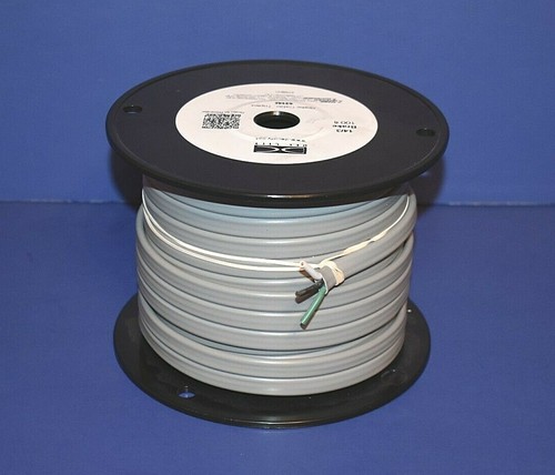 100' Roll Grey Jacketed Trailer Light Brake Cable Wire 14-3 14 Gauge 3 ...