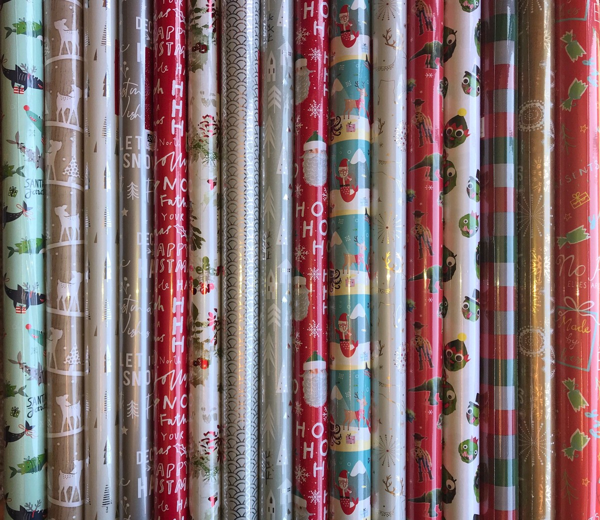 White Birch Bark Wrapping Paper Larch Silver Wrapping Paper Roll Of 4