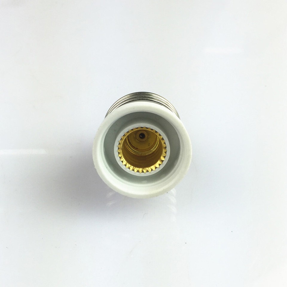 Light Bulb Socket Adapter Medium Base E26 to E12 Candelabra Screw ...