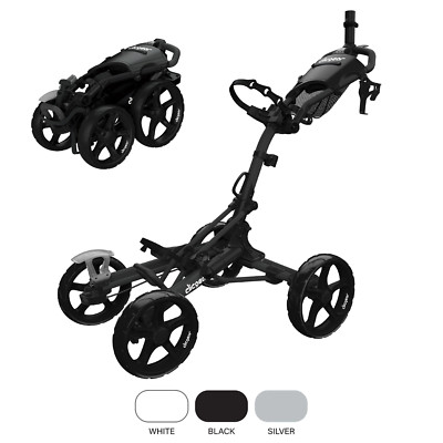Clicgear Model 8.0+ Golf Push Cart | 4-Wheel Folding Collapsible ...