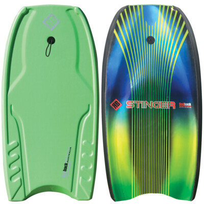 Redback Lime Stinger Beach Surfing 42" Bodyboard Adult Swim Boogie ...