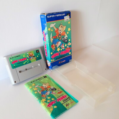 Tom & Jerry w/Box and Manual Super Famicom Japanese NTSC-J | eBay