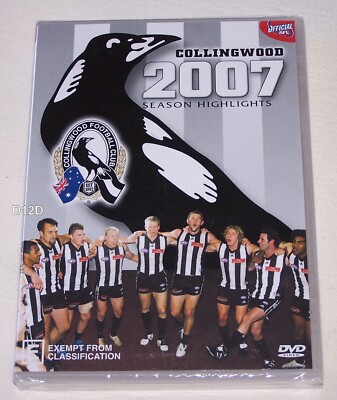 AFL - 2007 Season Highlights - Collingwood (DVD, 2007) Collingwood AFL ...