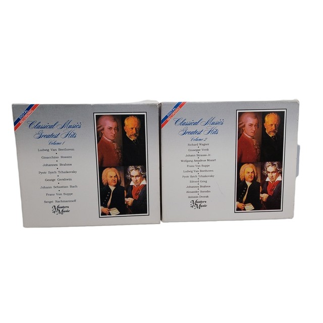 Classical Music's Greatest Hits Vol. 1 CD 4 Disc Set 1990 Intersound ...