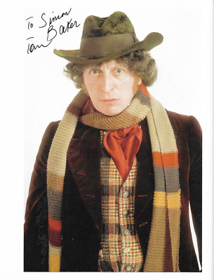 Tom Baker 4th DOCTOR WHO Genuine Signed Autograph 10X8 COA 34390 | eBay