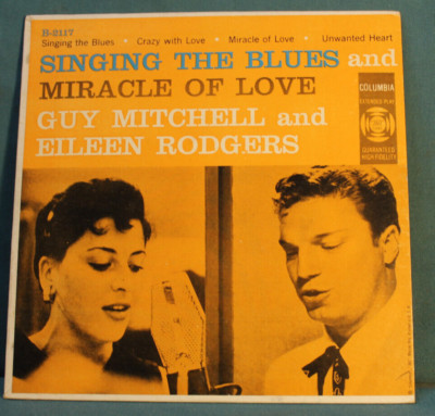 GUY MITCHELL & EILEEN RODGERS---SINGING THE BLUES AND MIRACLE OF LOVE ...