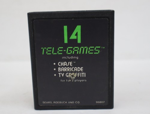 Chase (Atari 2600, 1977) 14 Tele-Games Cart Only | eBay