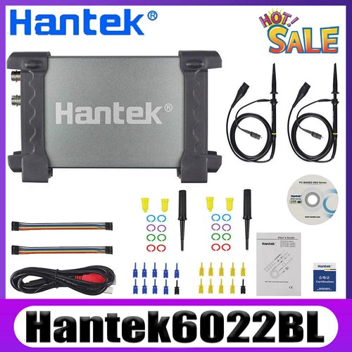 Hantek 6022BL USB PC Portable Oscilloscope Digital + Logic Analyzer ...