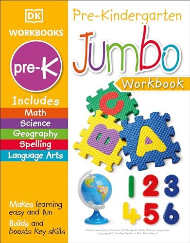 Jumbo Pre Kindergarten Workbook (Dk Workbooks) 9780744032963| eBay