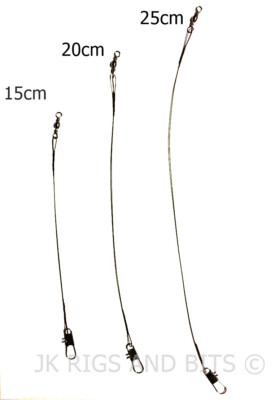 Wire Fishing Traces for Spinning Pike Traces Perch Zander Sea Fishing ...