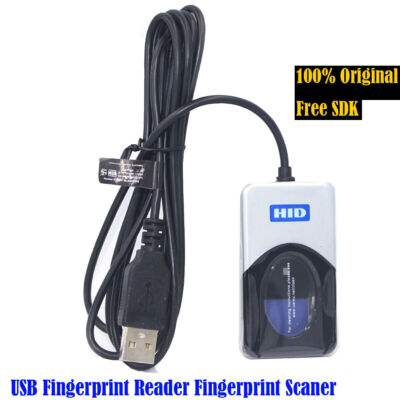 New HID Digital Persona/Crossmatch U ARE U 4500 Finger Print Reader w ...