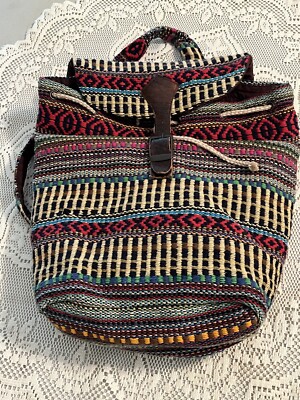 World Market Boho Chic Backpack Hobo Bag | eBay