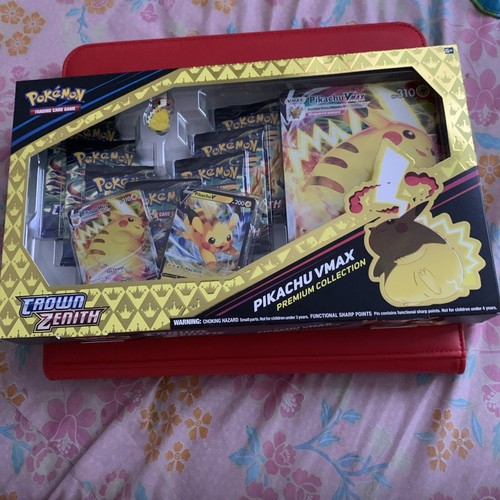 Pokemon TCG - Crown Zenith Pikachu VMax Premium Collection Box 7 ...