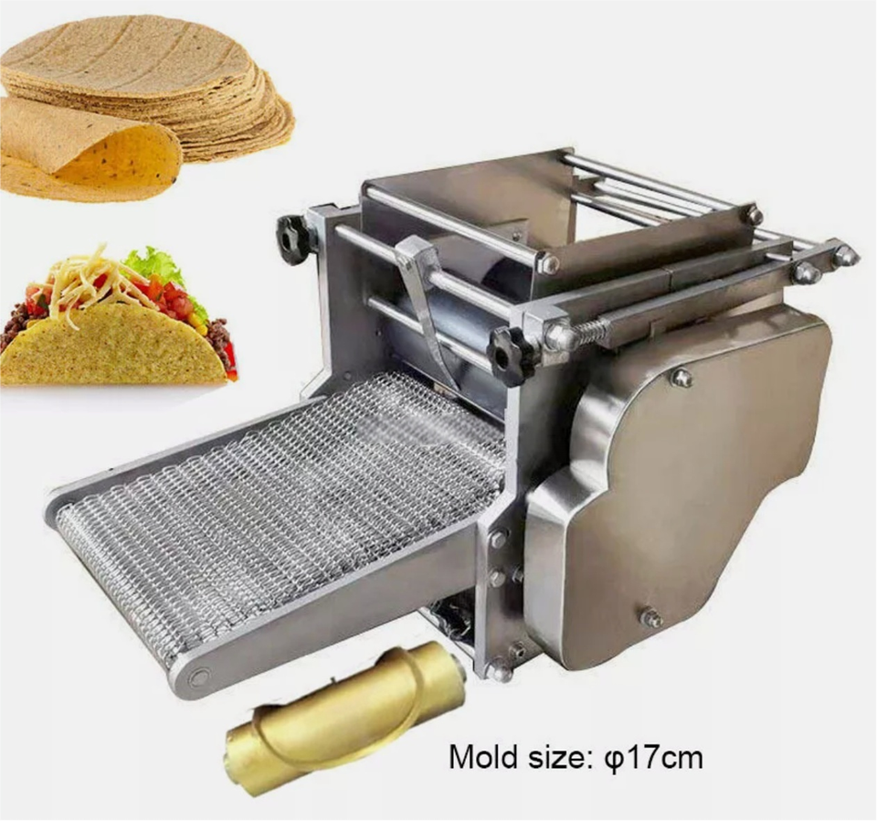 Commercial Corn Tortilla Making Machine Tacos Maker Automatic Chapatti ...