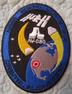 ATLAS V OFT ORBITAL FLIGHT TEST BOEING NASA ULA 5 SLS PATCH SPACE AV ...