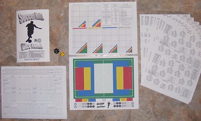 Soccer Nutz Dice Football Board Game~w/ 2018-19 Premier League Season ...