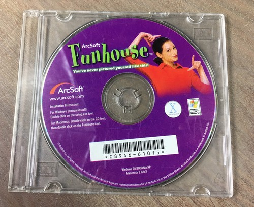 ArcSoft Funhouse PC CD print faces on objects pictures, create own ...