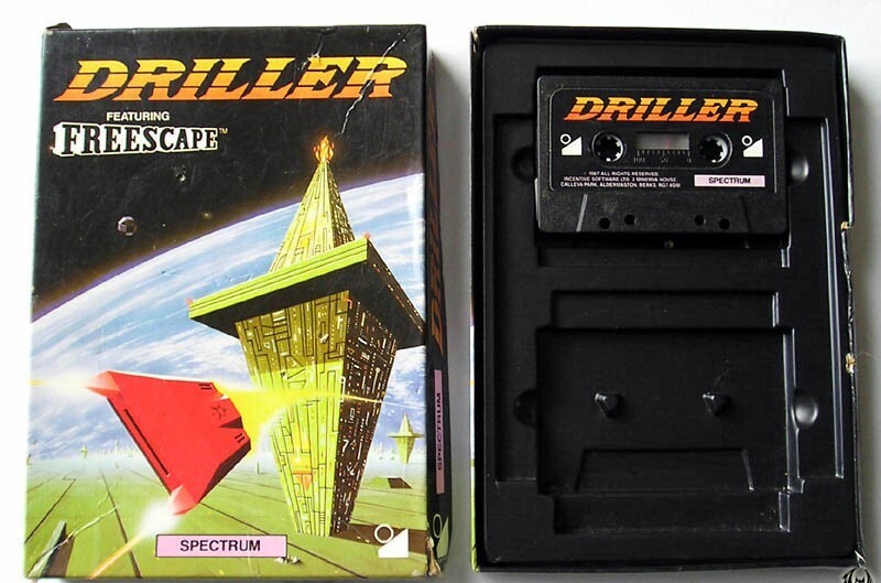 Sinclair ZX Spectrum 48K Game - DRILLER - Incentive - Tested & Working ...