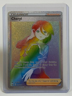 Pokémon Secret Ultra Rare Rainbow Cheryl 173/163 Battle Styles 2021 | eBay