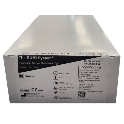 *5-Pieces* Cooper The RUMI II System Uterine Manipulator Tip White ...