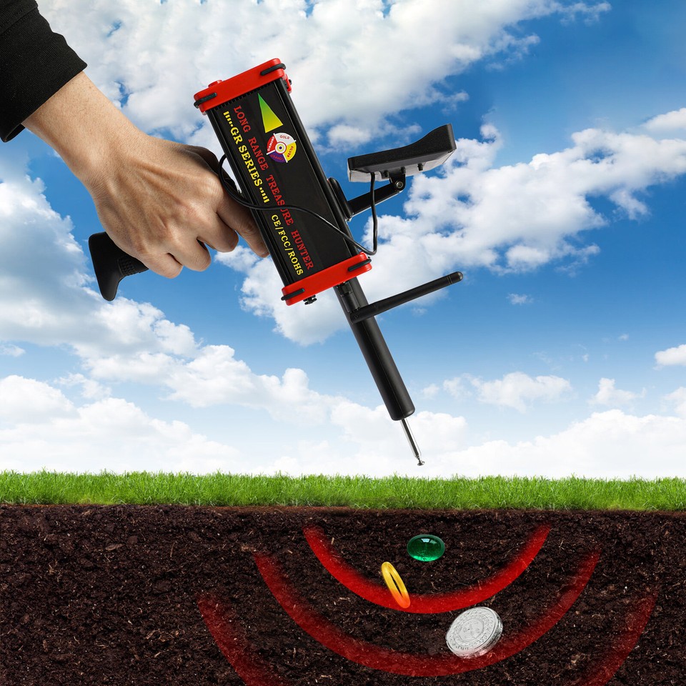 Long Range Gold Metal Detector Treasure Hunter Gold Finder Handheld ...