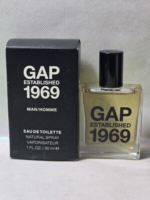 Vintage Gap Established 1969 Cologne for Men 1.9 oz Eau De Toilette ...