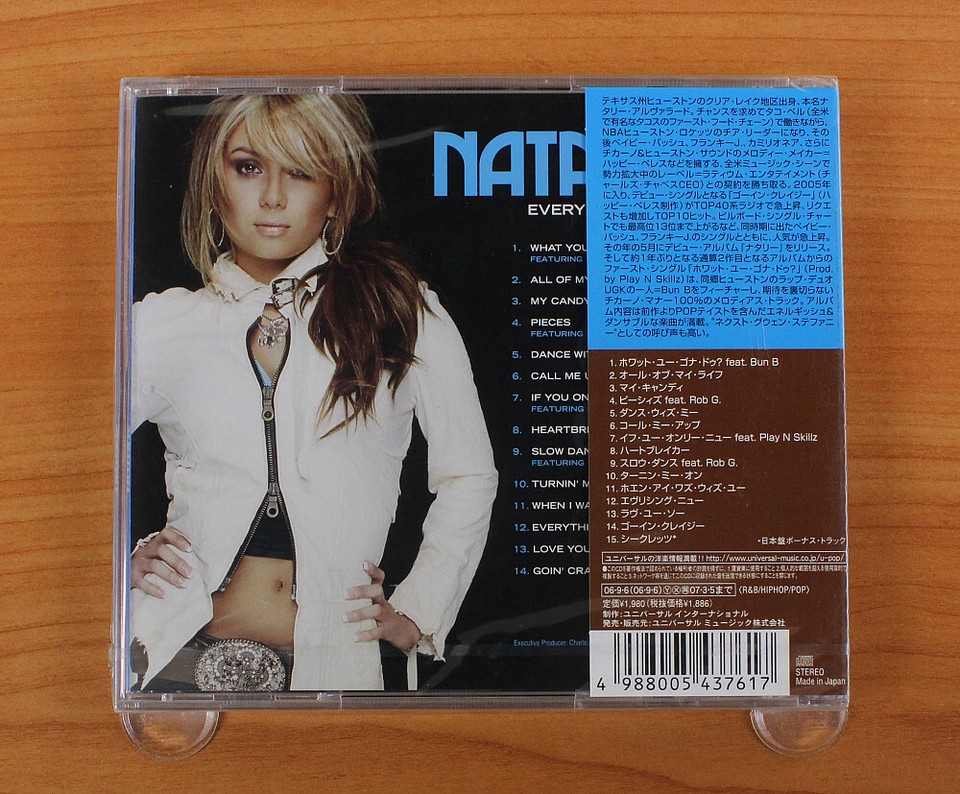 Natalie Alvarado - Everything New CD (Japan 2006 Universal Records ...